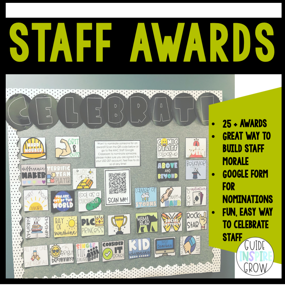 Staff Awards - Guide Inspire Grow