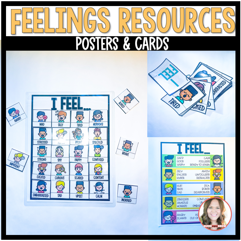 Feelings Posters - Guide Inspire Grow