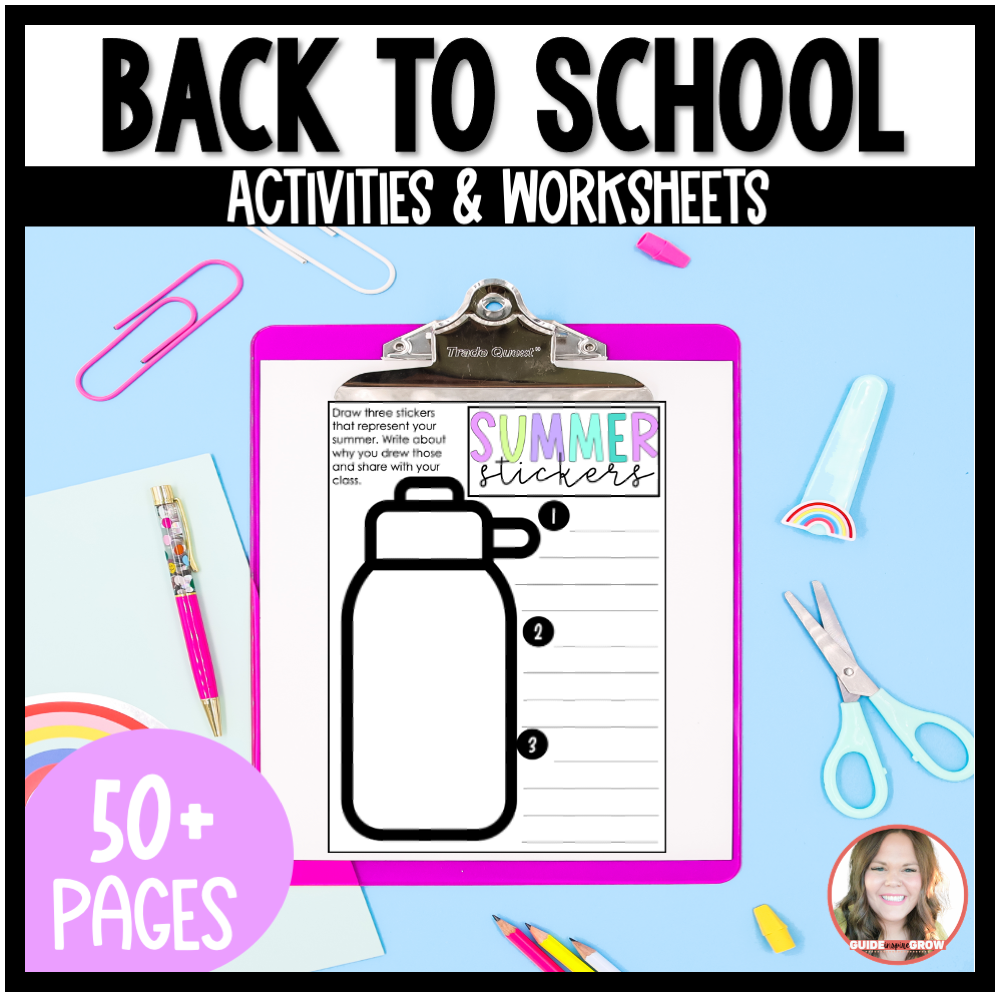 Back to School Activities - Guide Inspire Grow